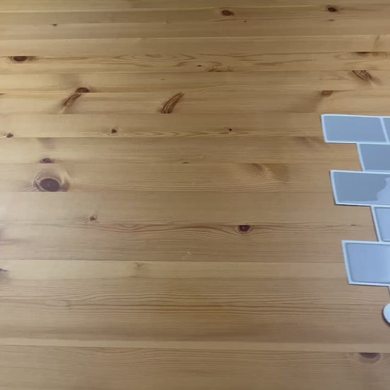 Subway Stick On Tile Grey Sticky Tiles™ Australia