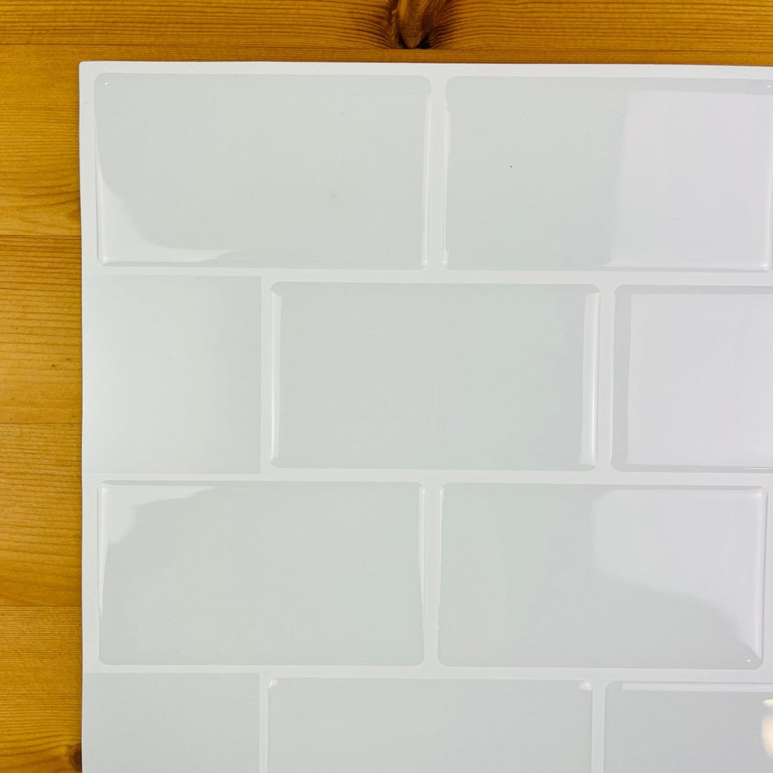Subway Stick On Tile Pure White Sticky Tiles™ Australia